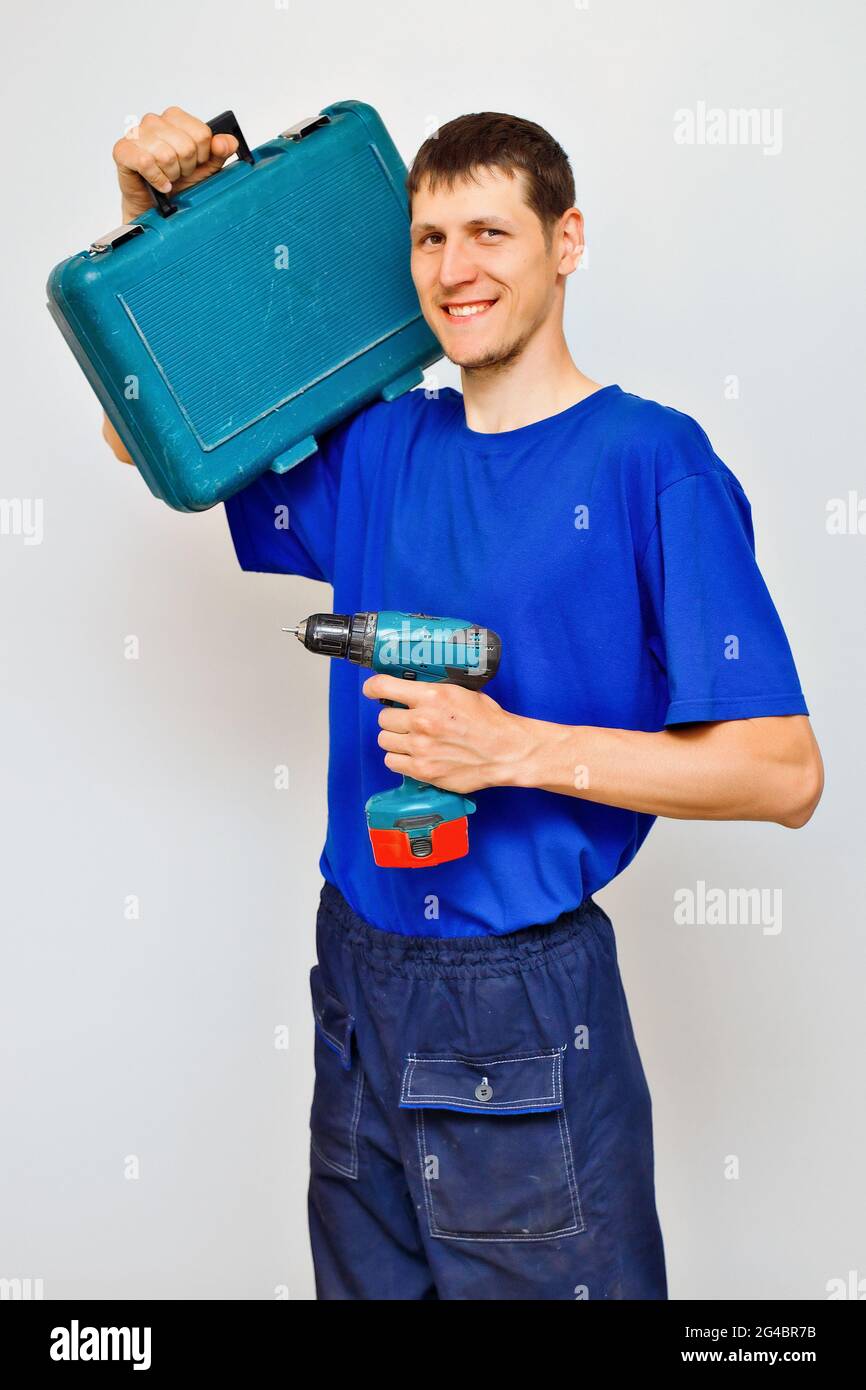 Repair person hi-res stock photography and images - Alamy