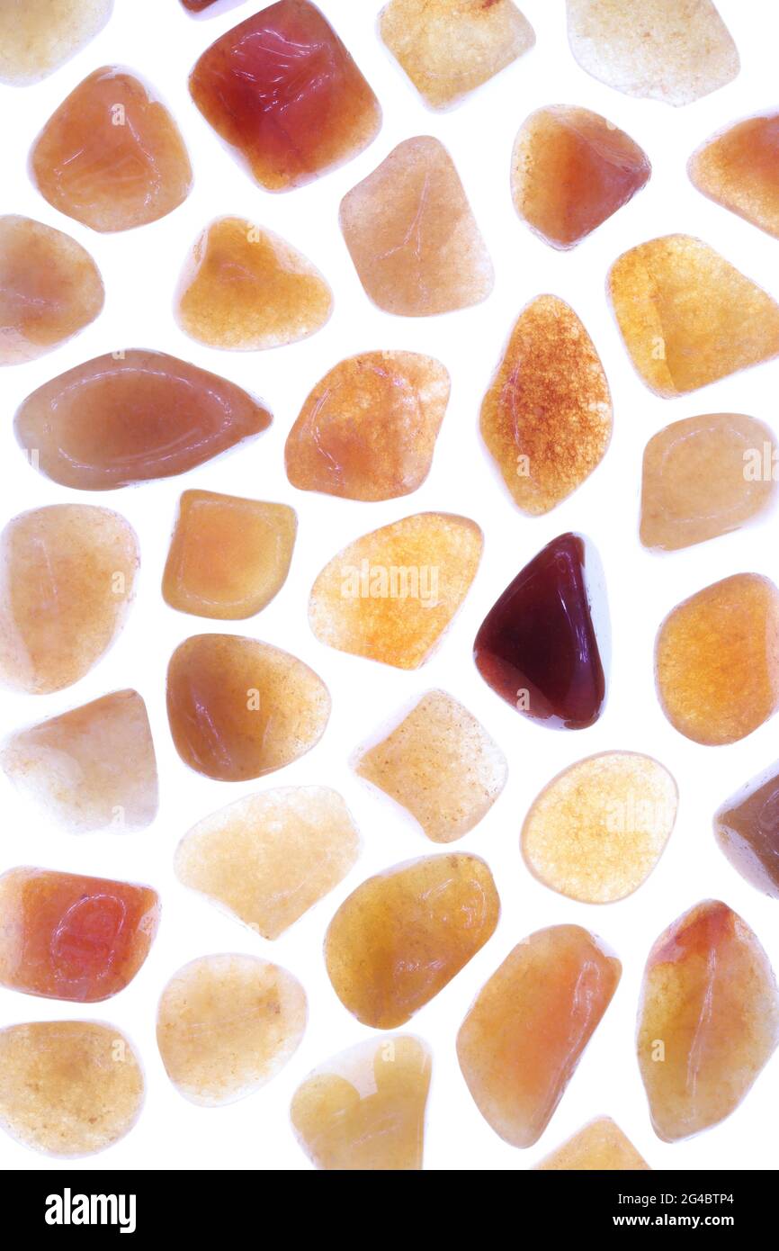 Red Aventurine rare jewel texture on white light background Stock Photo ...