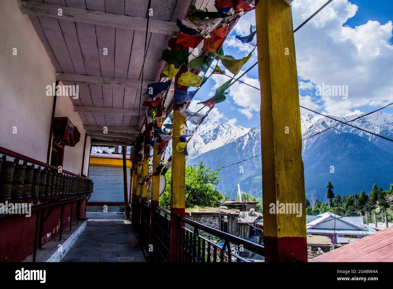 Kalpa monastery hi-res stock photography and images - Alamy