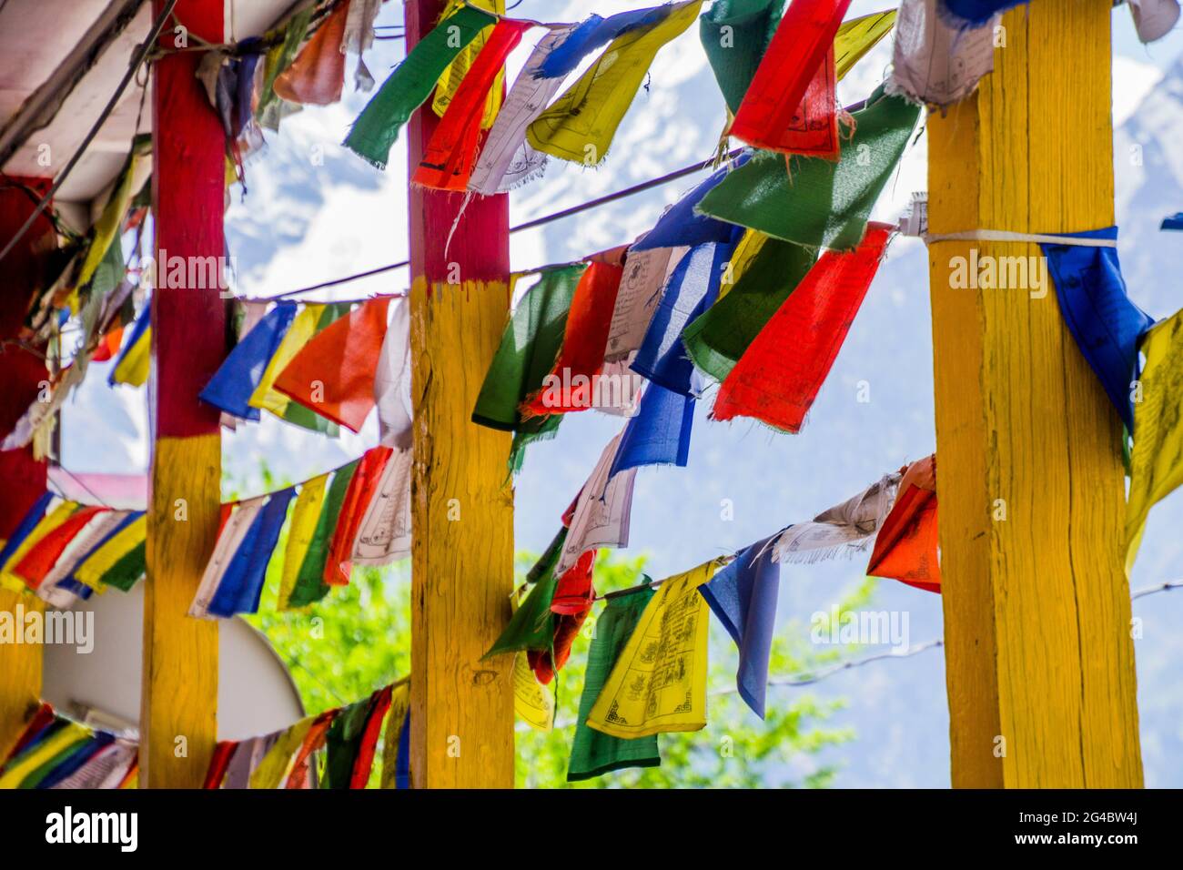 A monastery in Kalpa Stock Photo - Alamy
