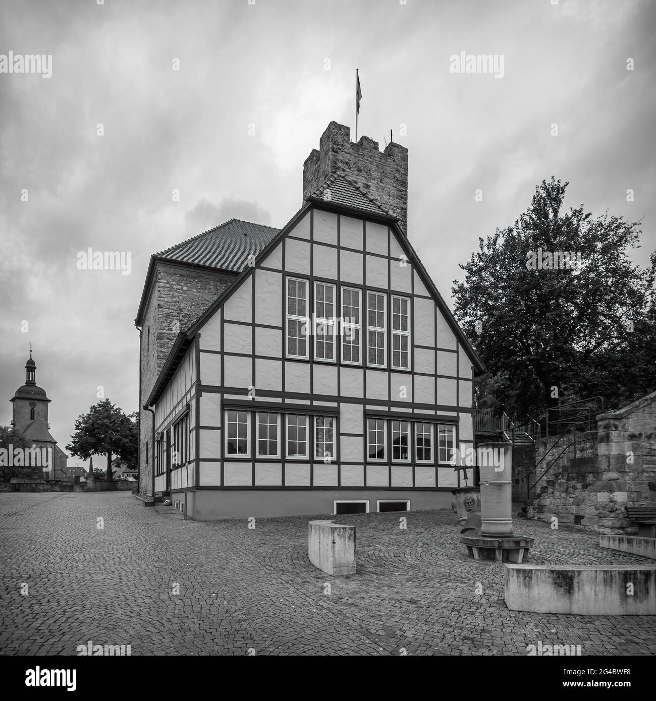 Lauffen am Neckar, Baden-Württemberg, Germany: Medieval Grafenburg ...