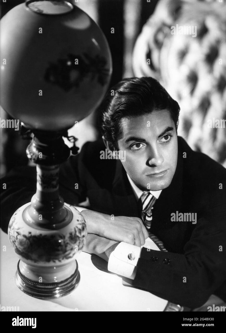 TYRONE POWER Portrait as Dion O'Leary in IN OLD CHICAGO 1938 director ...