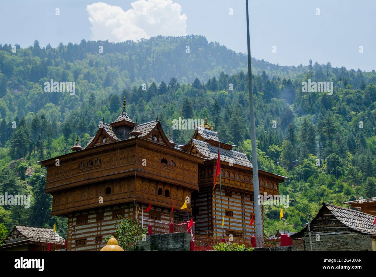Bhimakali Temple, Sarahan, Himachal Pradesh Stock Photo - Alamy