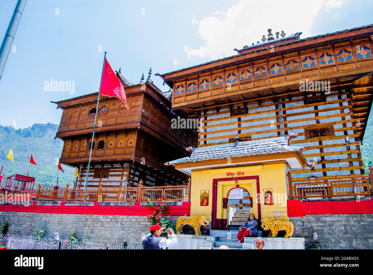 Bhimakali Temple, Sarahan, Himachal Pradesh Stock Photo - Alamy