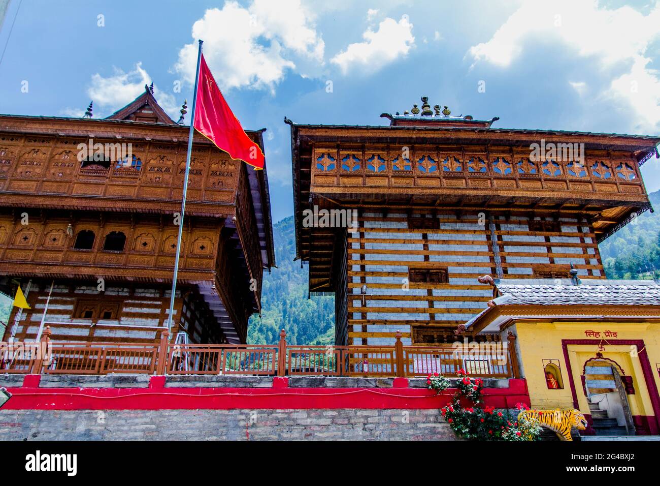 Bhimakali Temple, Sarahan, Himachal Pradesh Stock Photo - Alamy