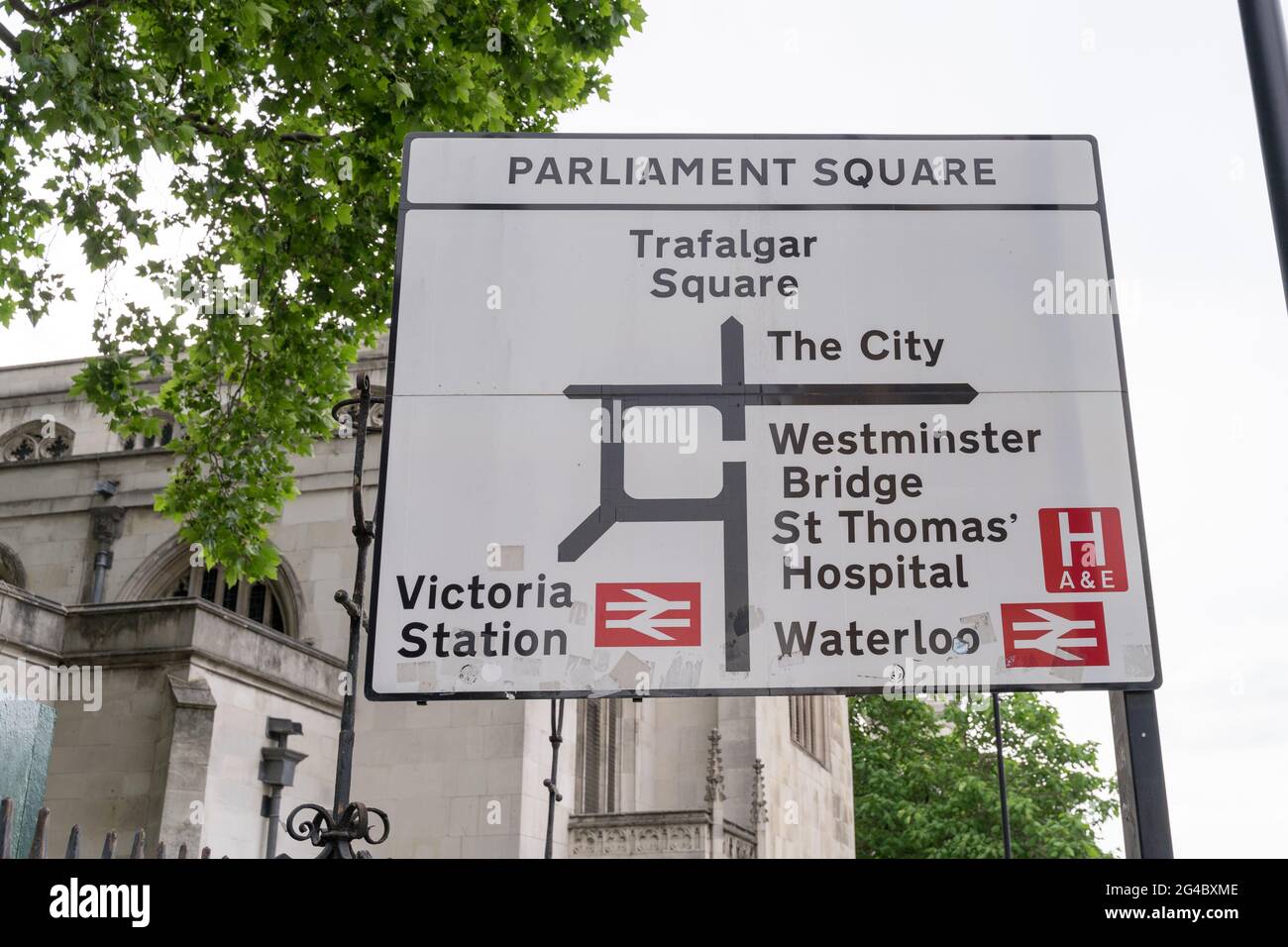 Parliament square traffic signs in white background, Parliant square ...