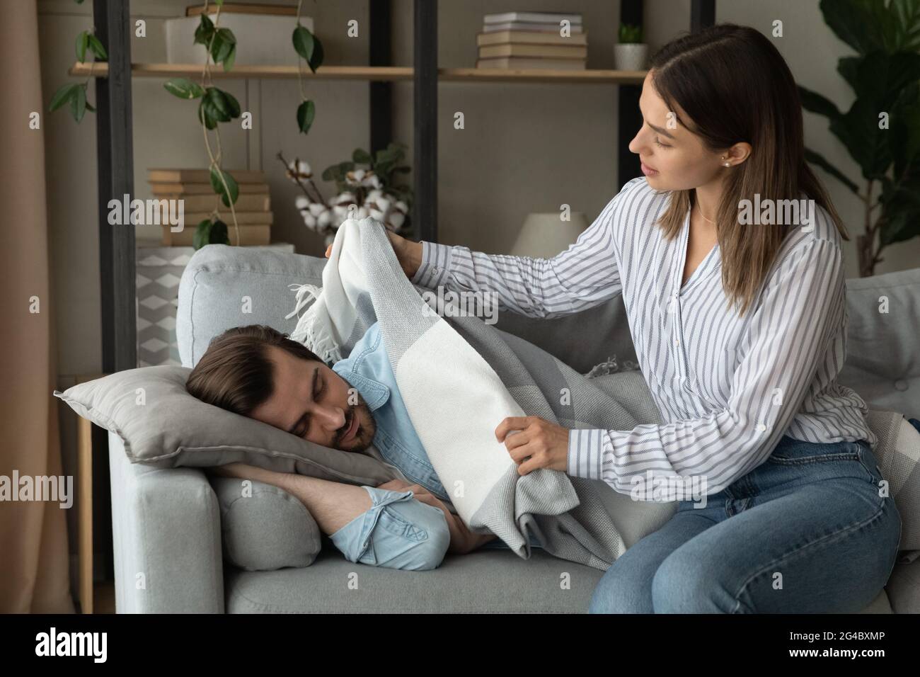 Affectionate woman hi-res stock photography and images - Alamy