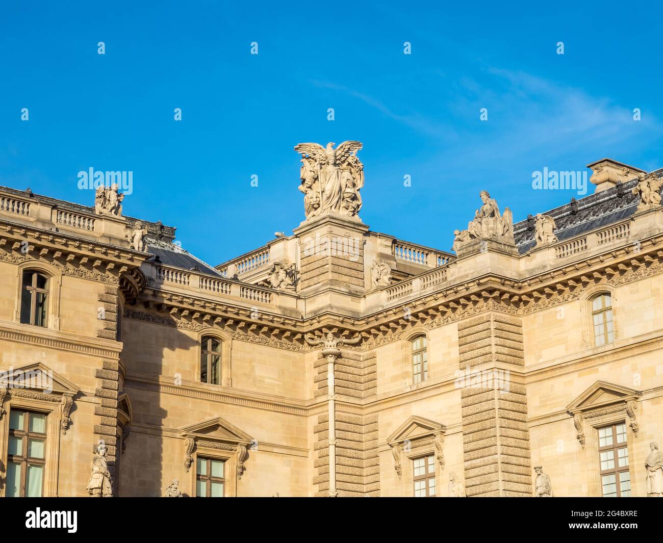 PARIS - SEPTEMBER 28: Musee de Louvre is world class musuem, located in ...