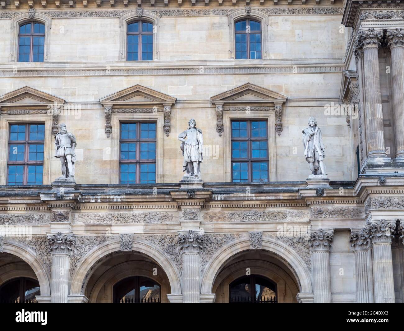 PARIS - SEPTEMBER 28: Musee de Louvre is world class musuem, located in ...