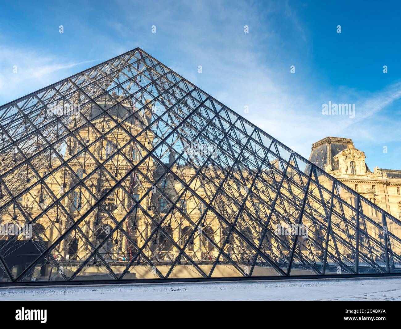 PARIS - SEPTEMBER 28: Musee de Louvre is world class musuem, located in ...