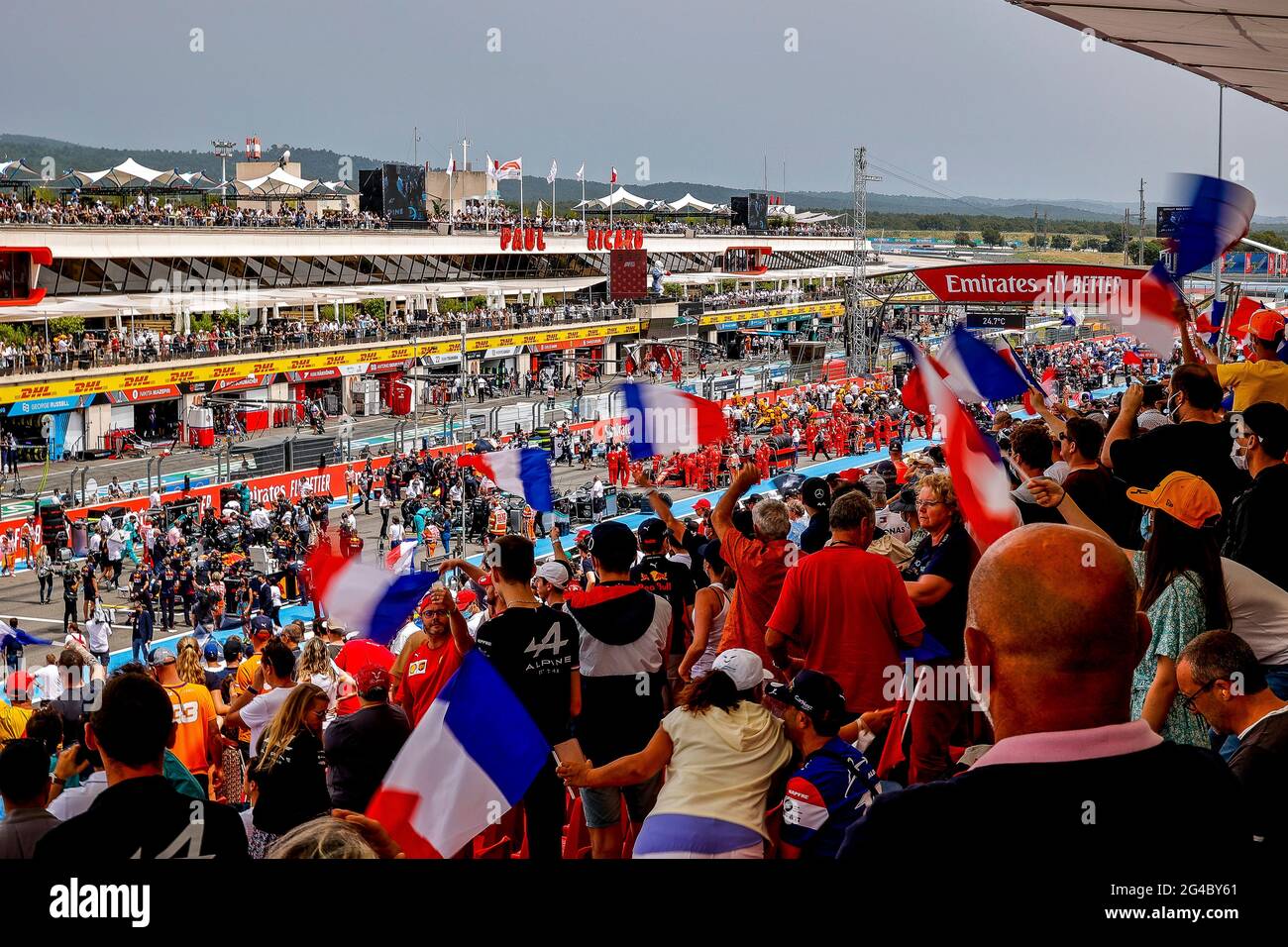 Atmosphere during the Formula 1 Emirates Grand Prix de France 2021, 7th ...