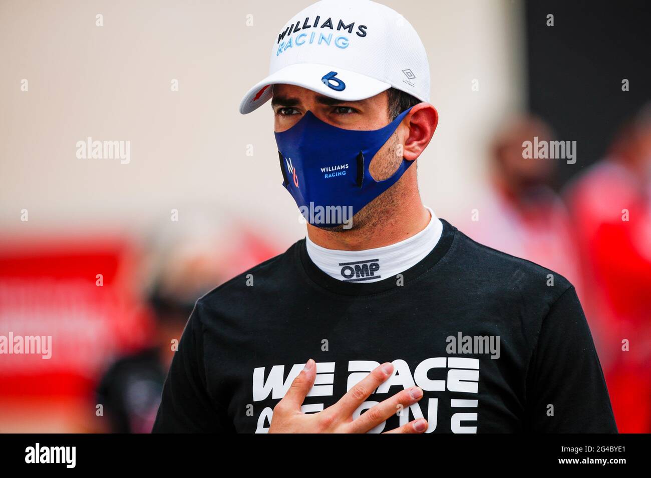 LATIFI Nicholas (can), Williams Racing F1 FW43B, portrait during the ...