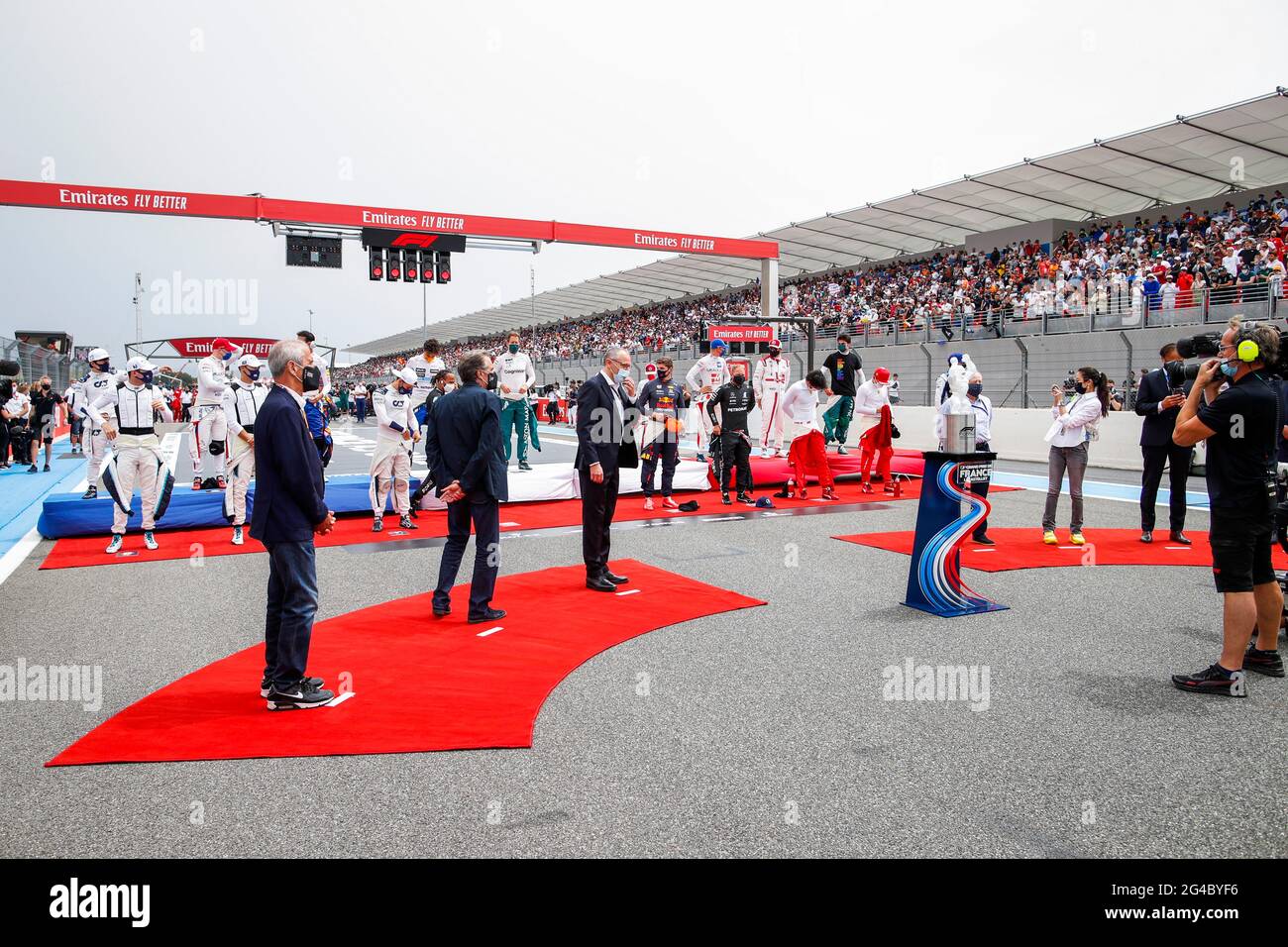 Renaud Muselier, Stefano Domenicali during the Formula 1 Emirates Grand ...
