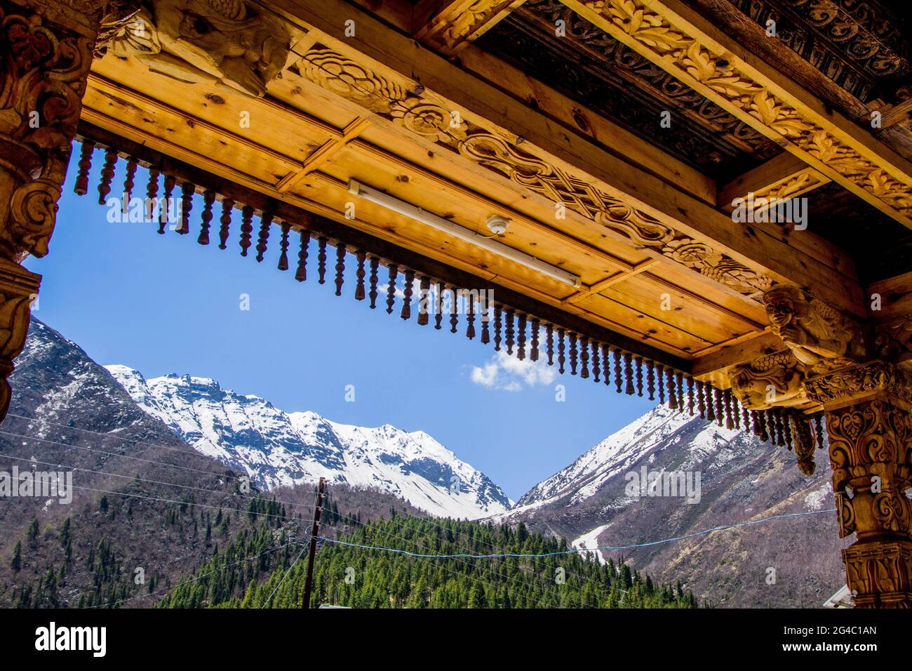 Temples in Himachal Pradesh, Sangla and Chitkul Stock Photo - Alamy