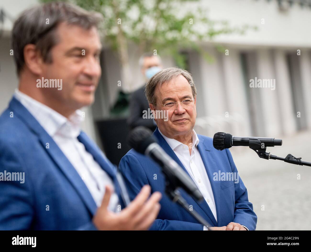 Berlin, Germany. 20th June, 2021. Armin Laschet, CDU candidate for ...