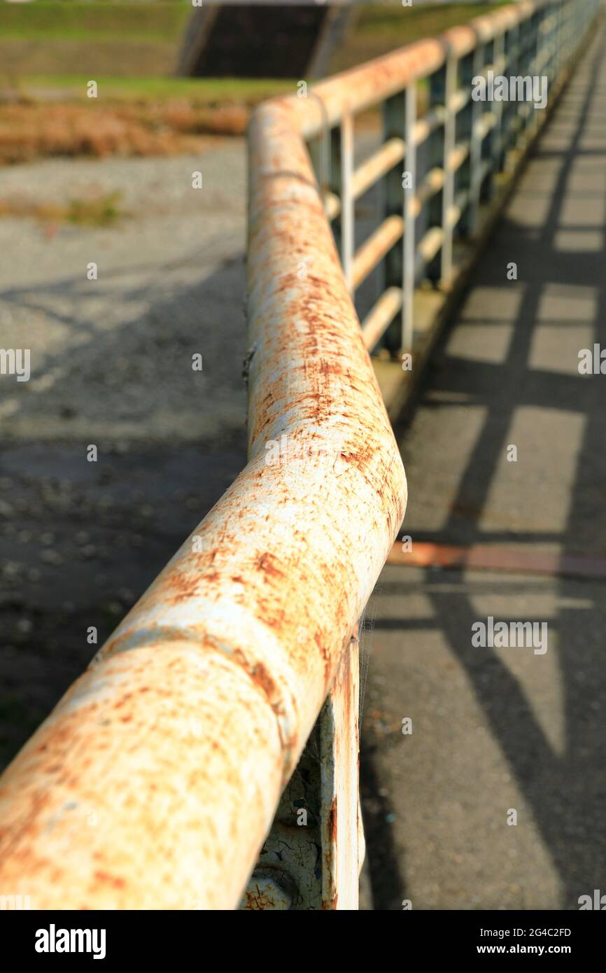 Rust of metals. Corrosion of metal. Rust and corrosion in the weld ...