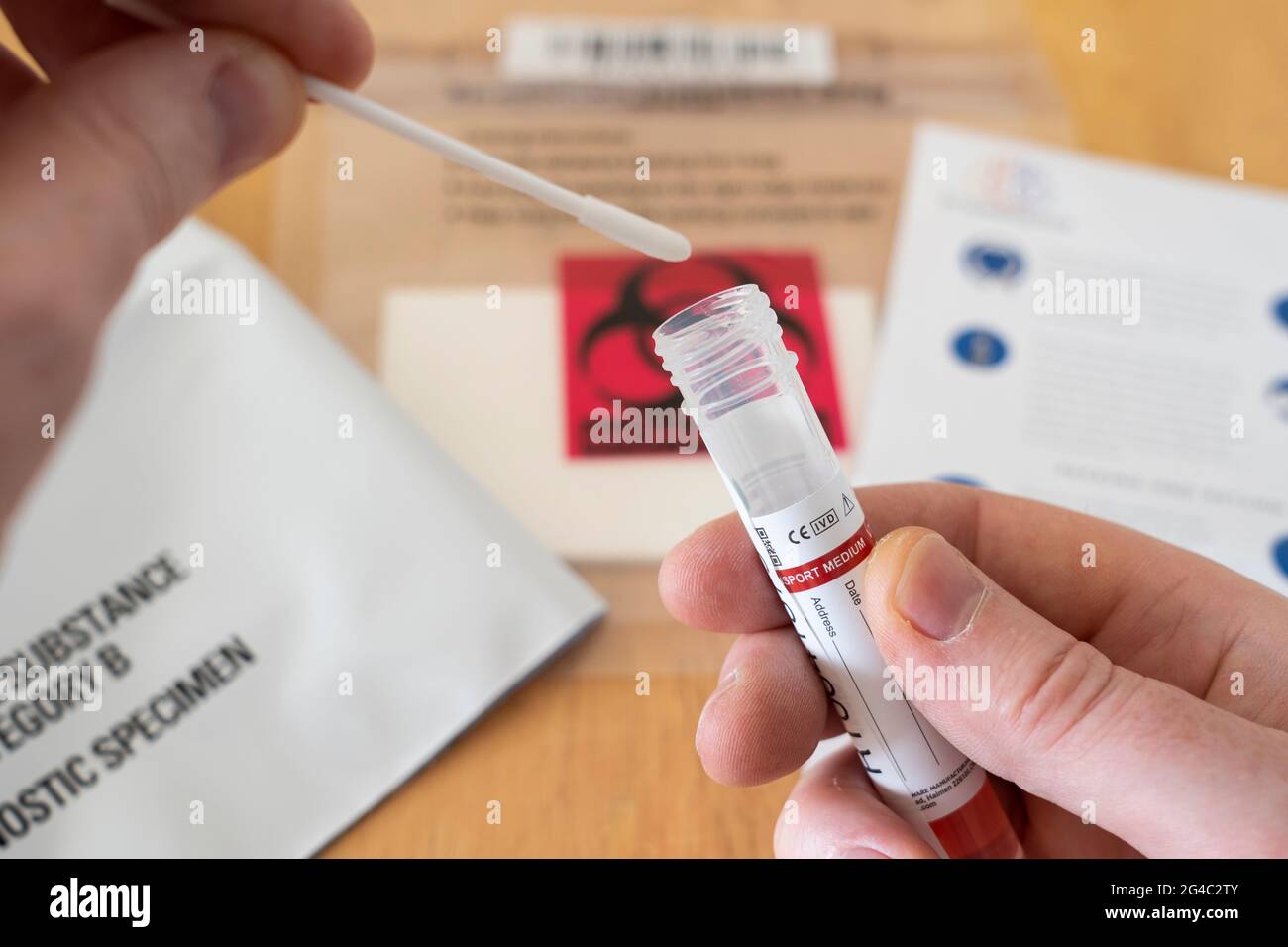 Test pcr covid 19 hi-res stock photography and images - Alamy