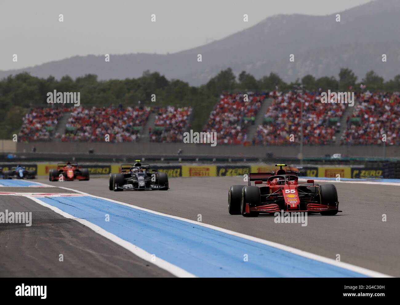 Le Castellet, France. 20th June, 2021. # 55 Carlos Sainz (ESP, Scuderia ...