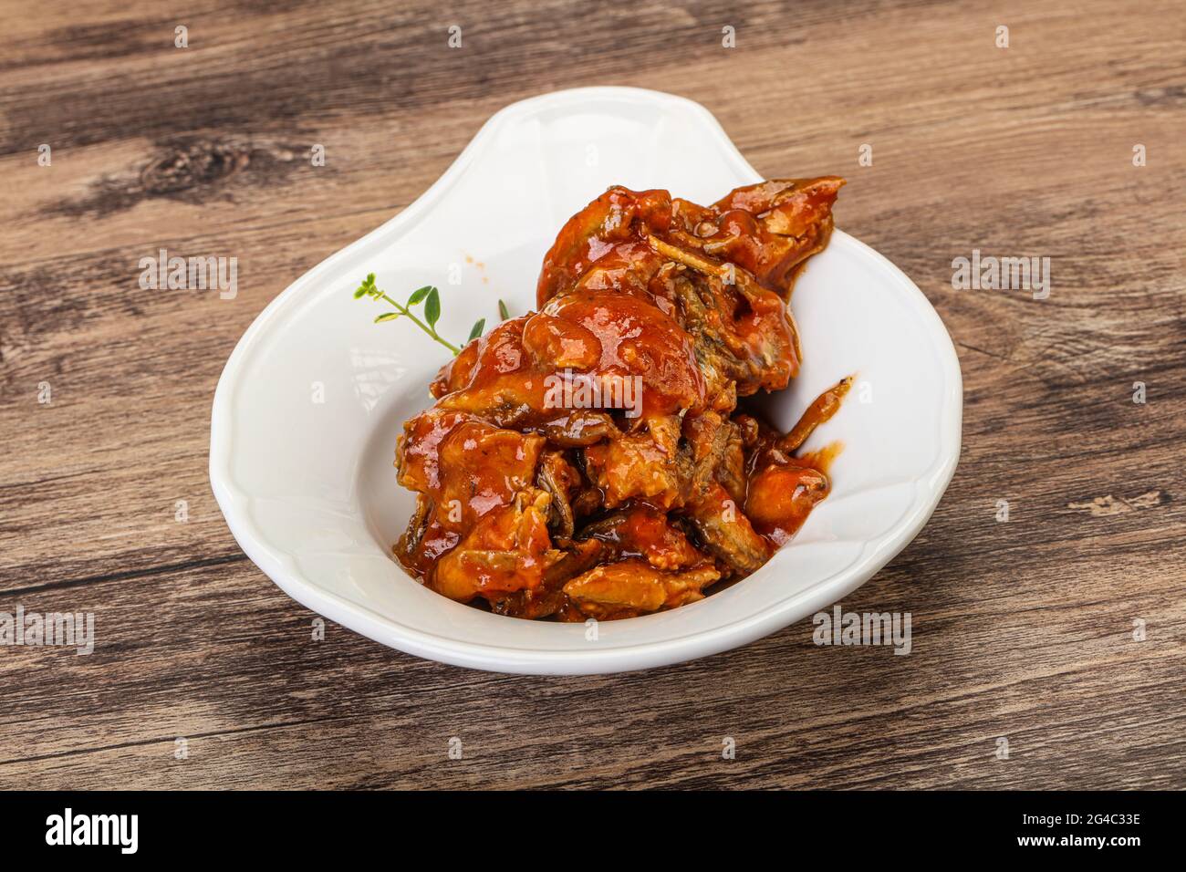 Canned anchovy snack in tomato sauce Stock Photo - Alamy