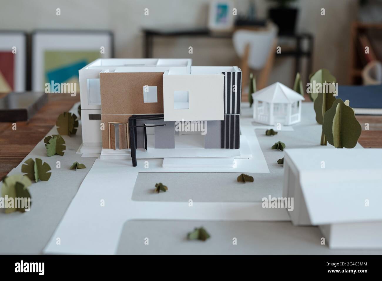 Cardboard Model Buildings