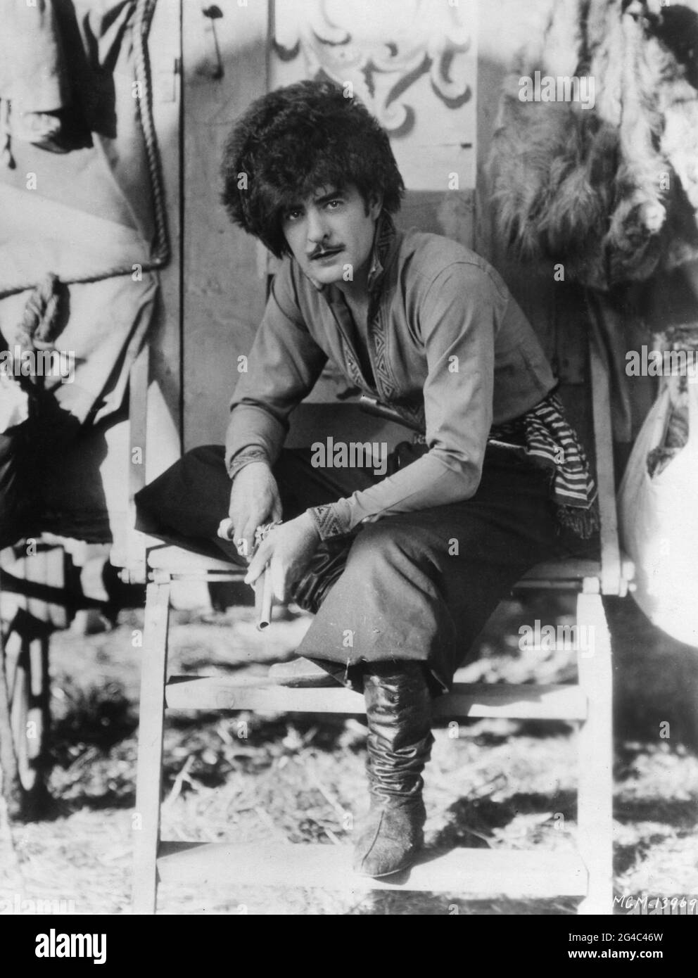 JOHN GILBERT on set location candid portrait by RUTH HARRIET LOUISE ...