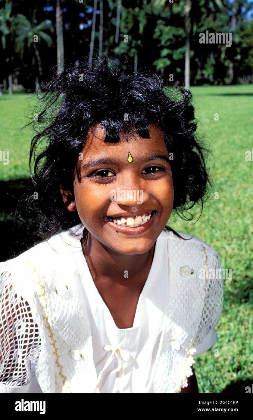 Mauritius girl portrait hi-res stock photography and images - Alamy