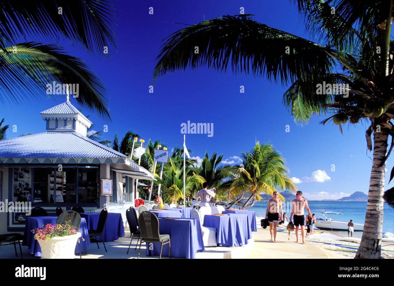 MAURITIUS. WEST COAST. SUGAR BEACH RESORT Stock Photo - Alamy