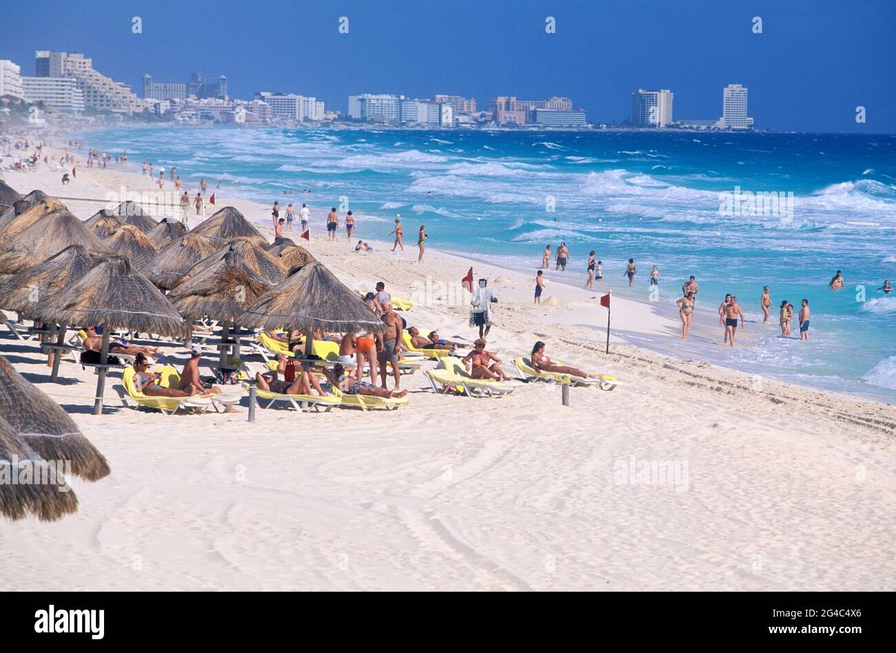 MEXICO, QUINTANA ROO, CANCUN BEACH Stock Photo - Alamy