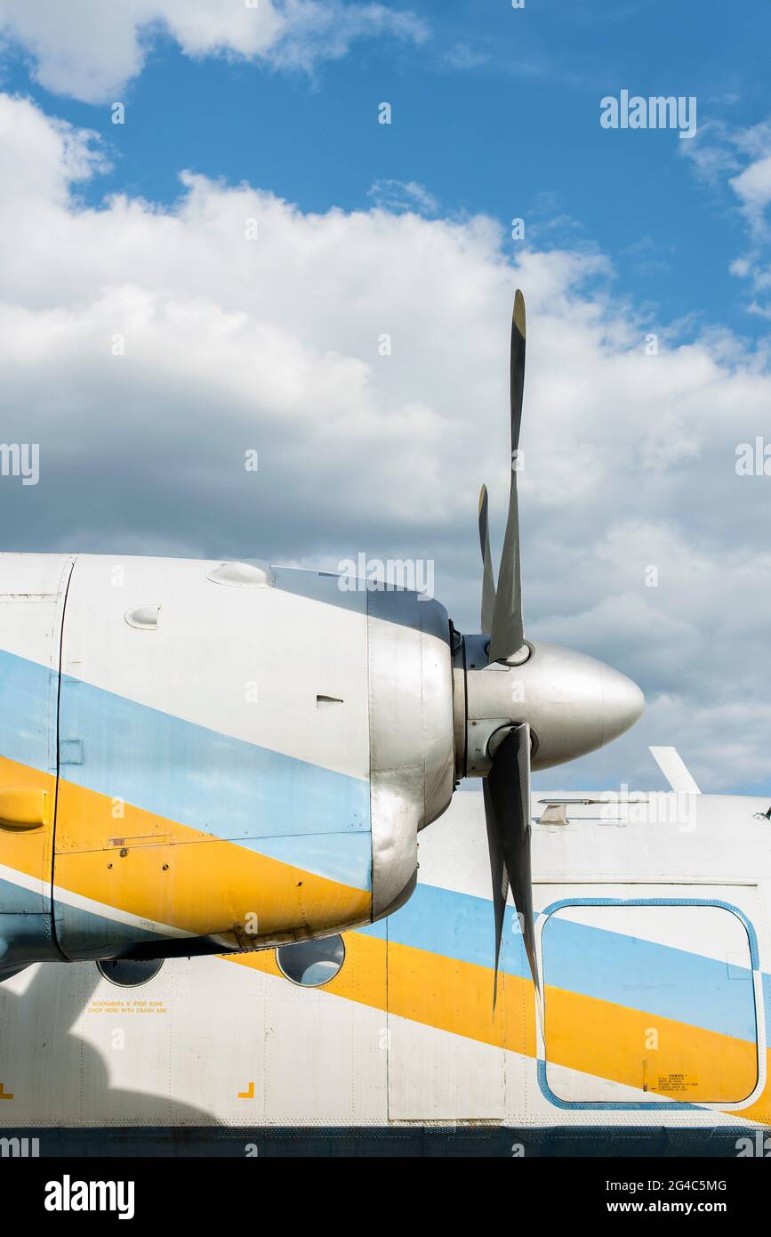 Exhibition of old model airplanes Stock Photo - Alamy