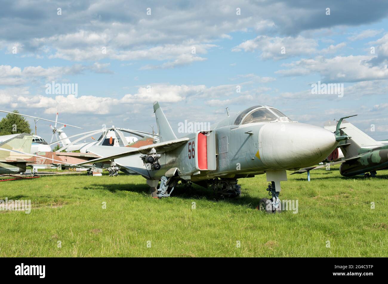 Exhibition of old model airplanes Stock Photo - Alamy