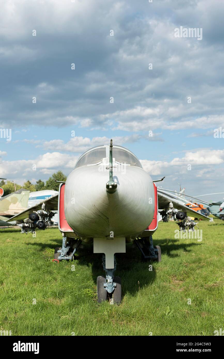 Exhibition of old model airplanes Stock Photo - Alamy