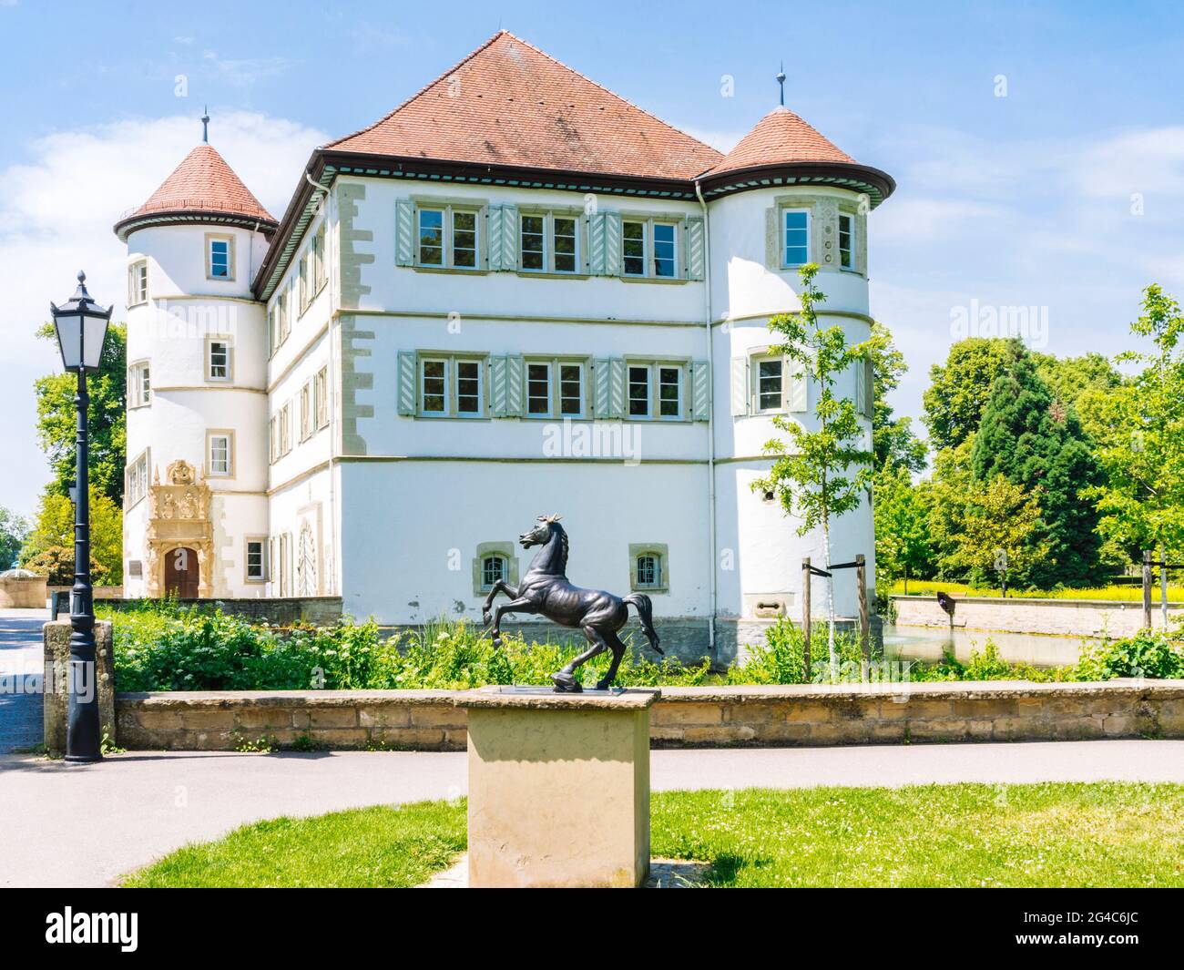 Bad Rappenau: The water castle, built in 1601 by Eberhard von Gemmingen ...