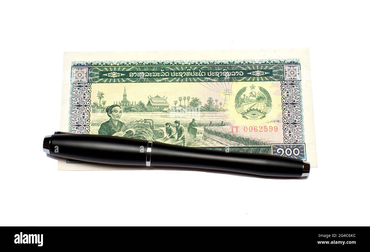 Banknotes design laos hi-res stock photography and images - Alamy