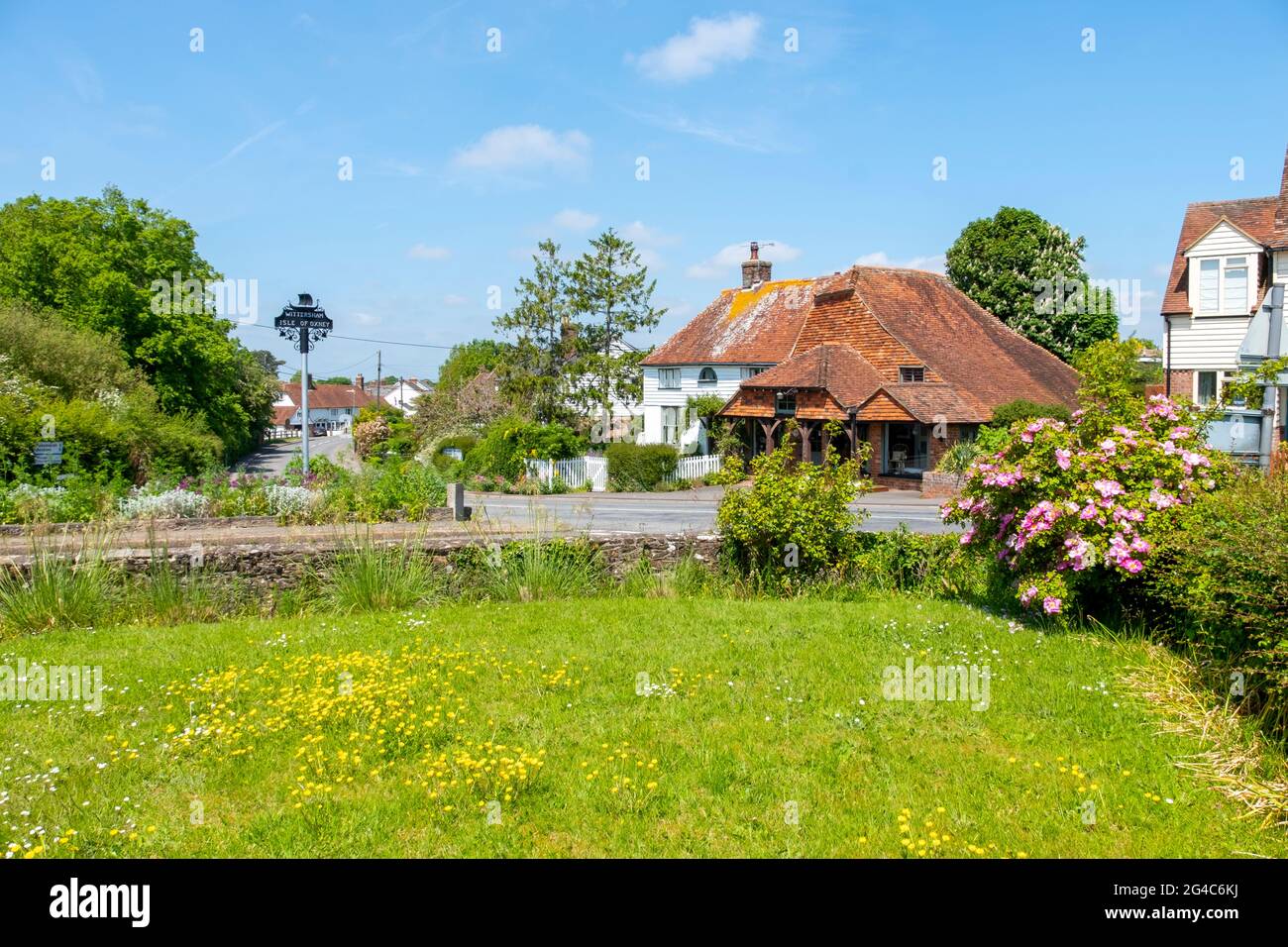 Wittersham, site of first world war airfield 1918 - 1919, Kent, UK ...