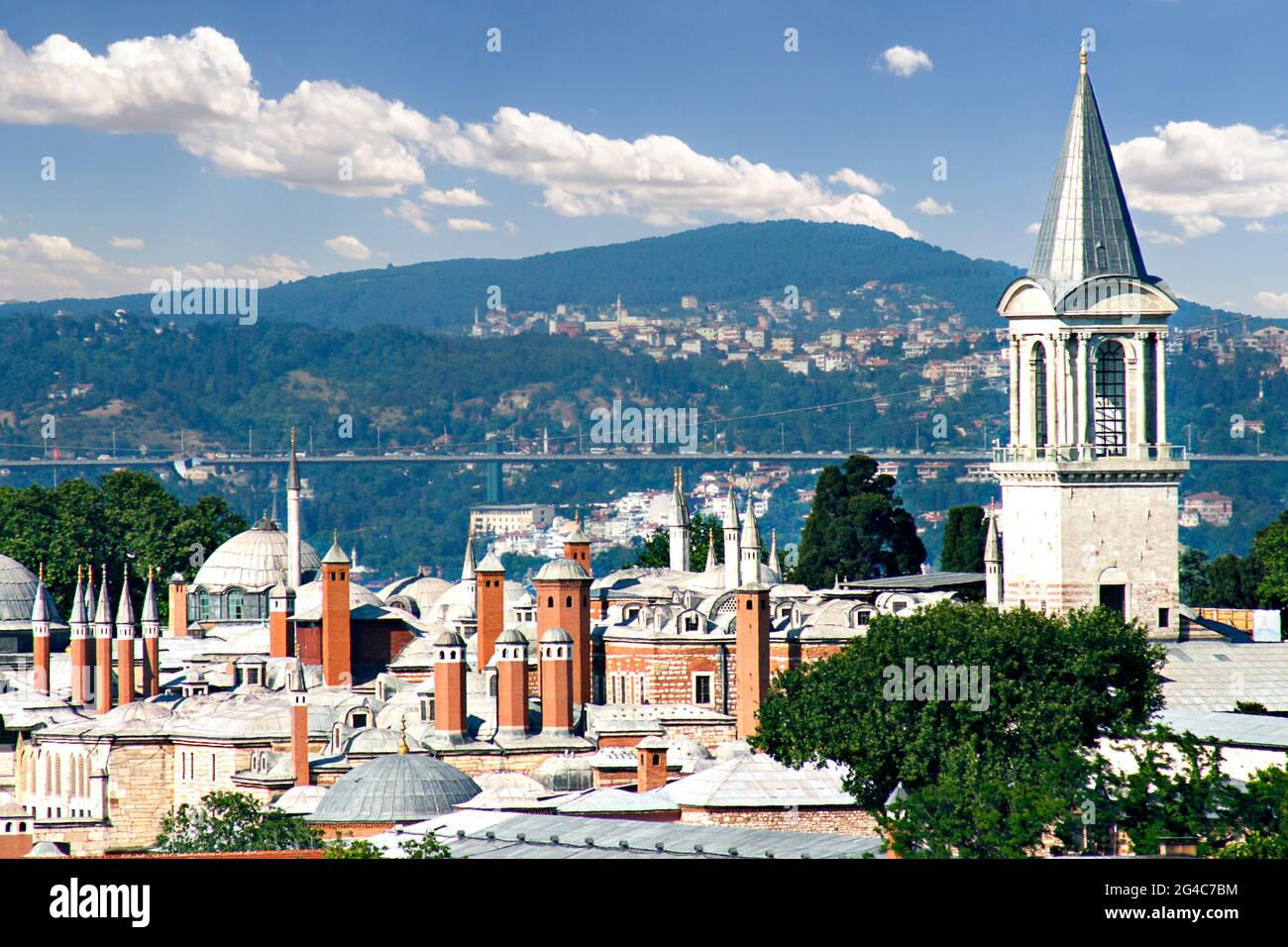 Aerial view of istanbul topkapi palace hi-res stock photography and ...