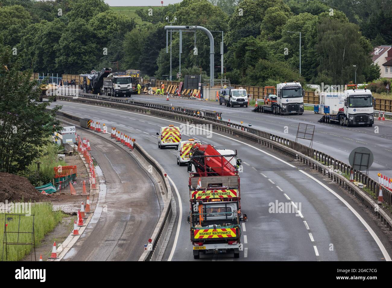 Uk managed motorways hi-res stock photography and images - Alamy