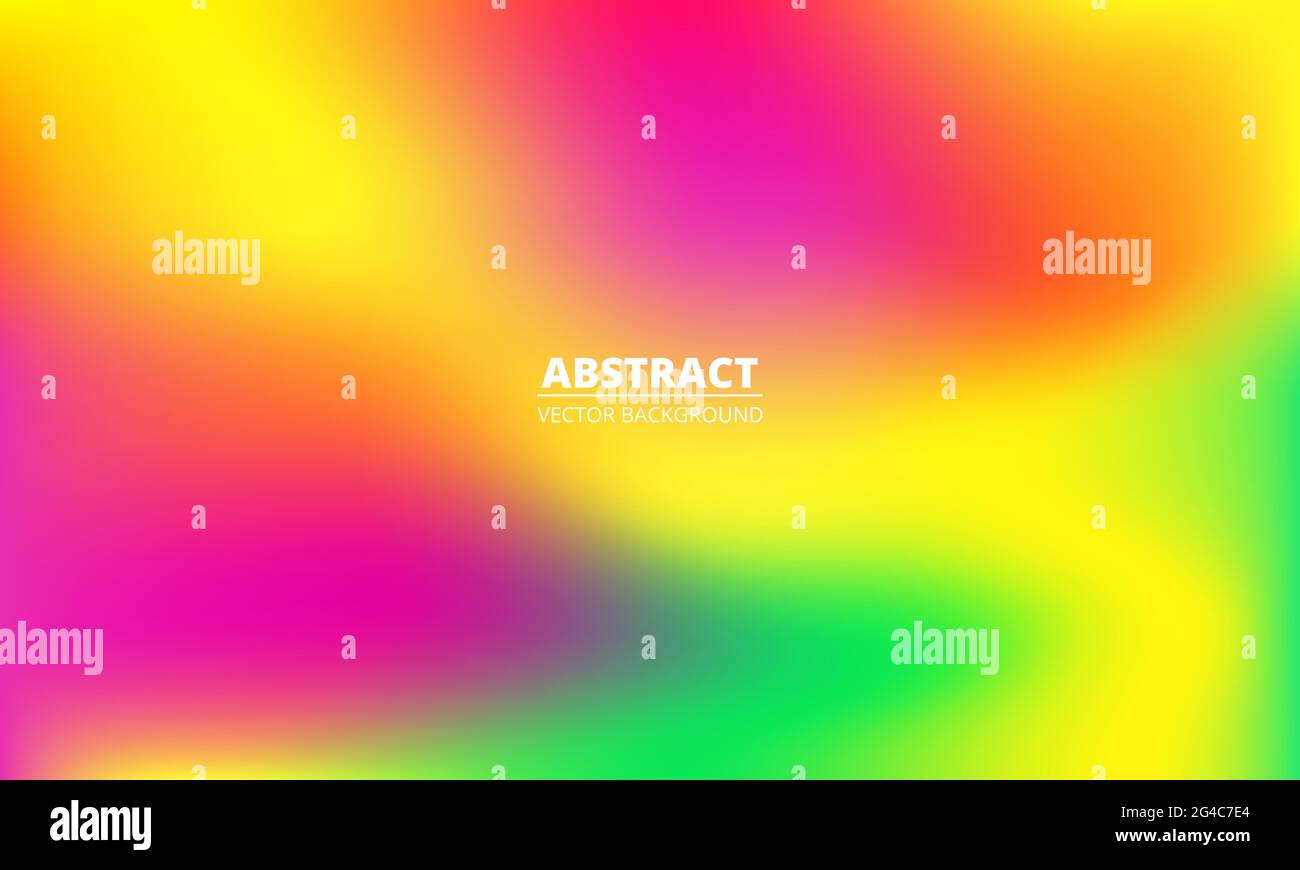 Abstract liquid colorful rainbow gradient background. Bright ...