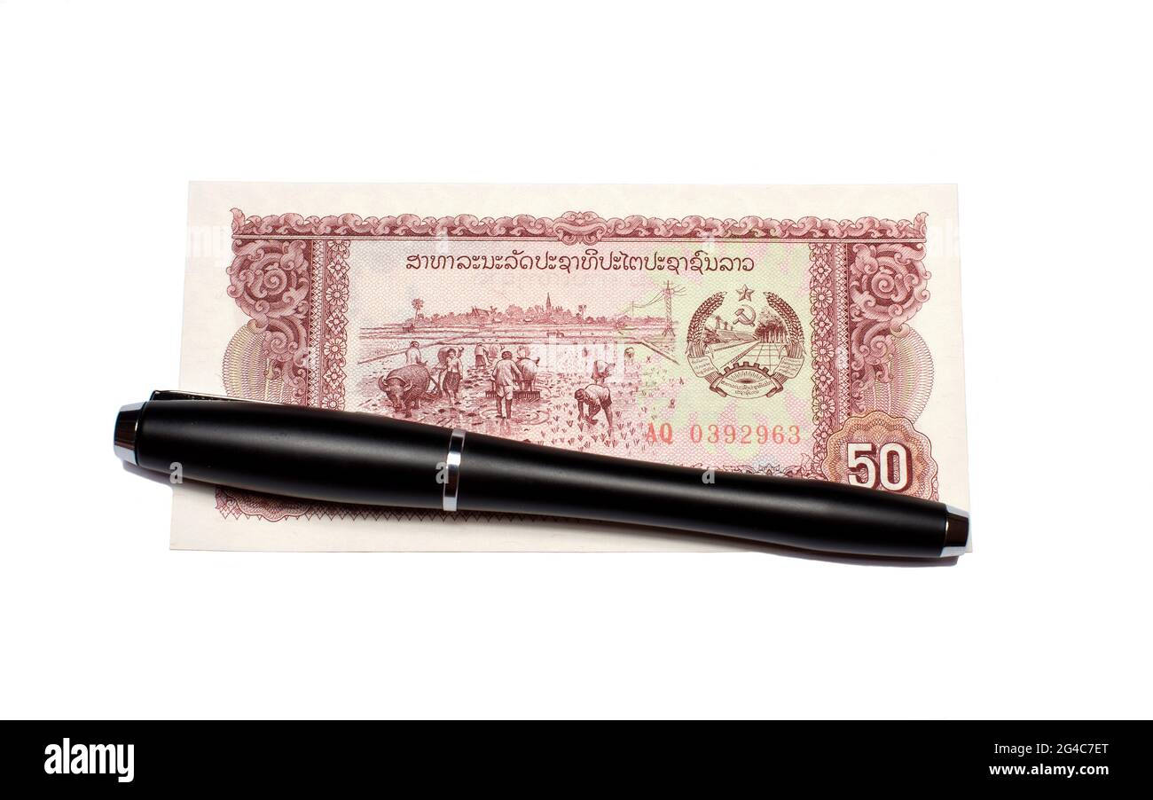 Banknotes design laos hi-res stock photography and images - Alamy