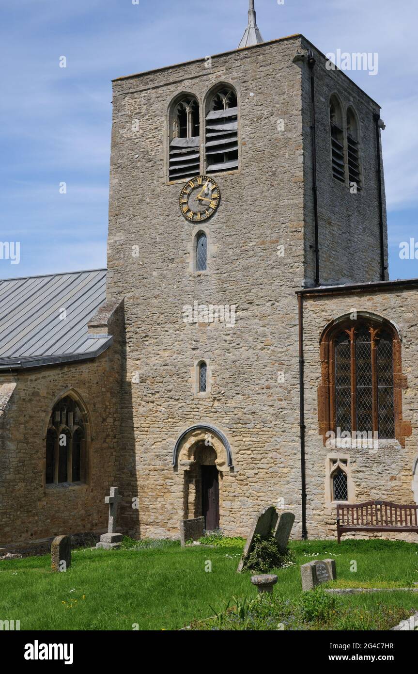 St Peter's Church, Thurleigh, Bedfordshire Stock Photo - Alamy