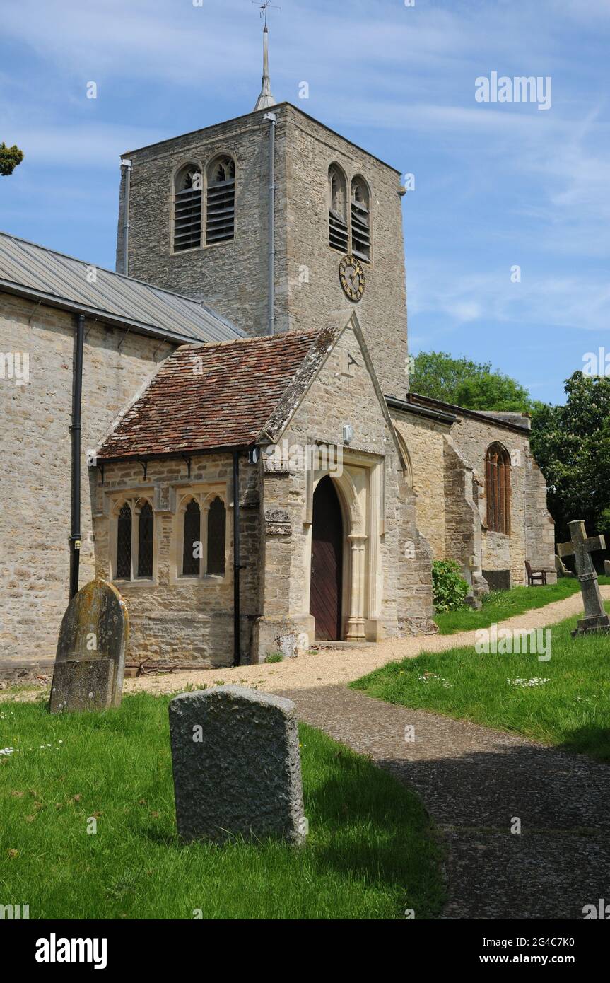 St Peter's Church, Thurleigh, Bedfordshire Stock Photo - Alamy