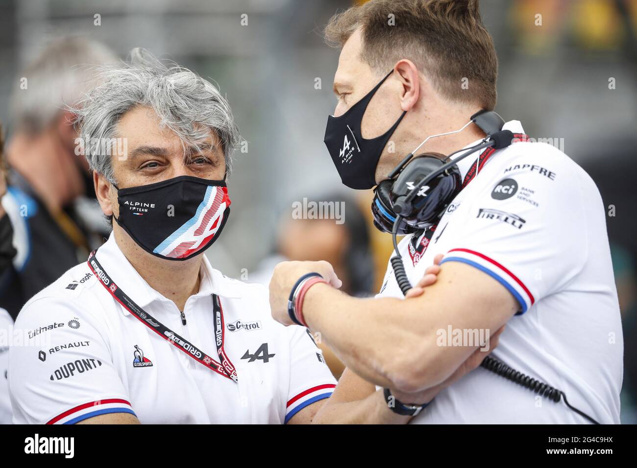 Le Castellet, France. 20th June, 2021. Luca de Meo (ITA, Renault Chief ...