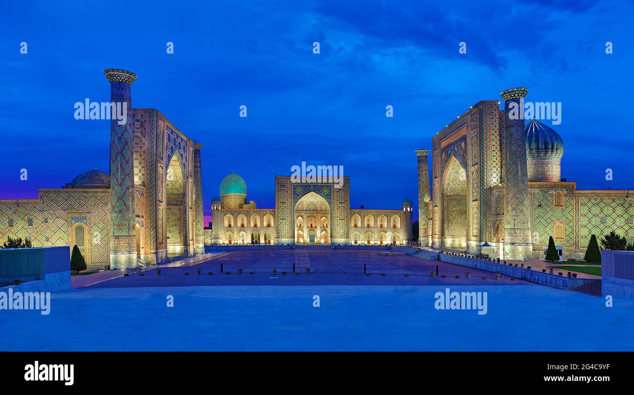 Skyline samarkand hi-res stock photography and images - Alamy