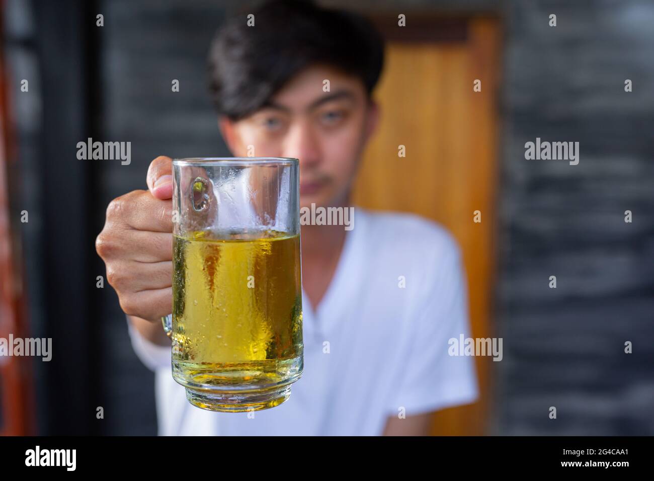 Happy drunk person hi-res stock photography and images - Alamy