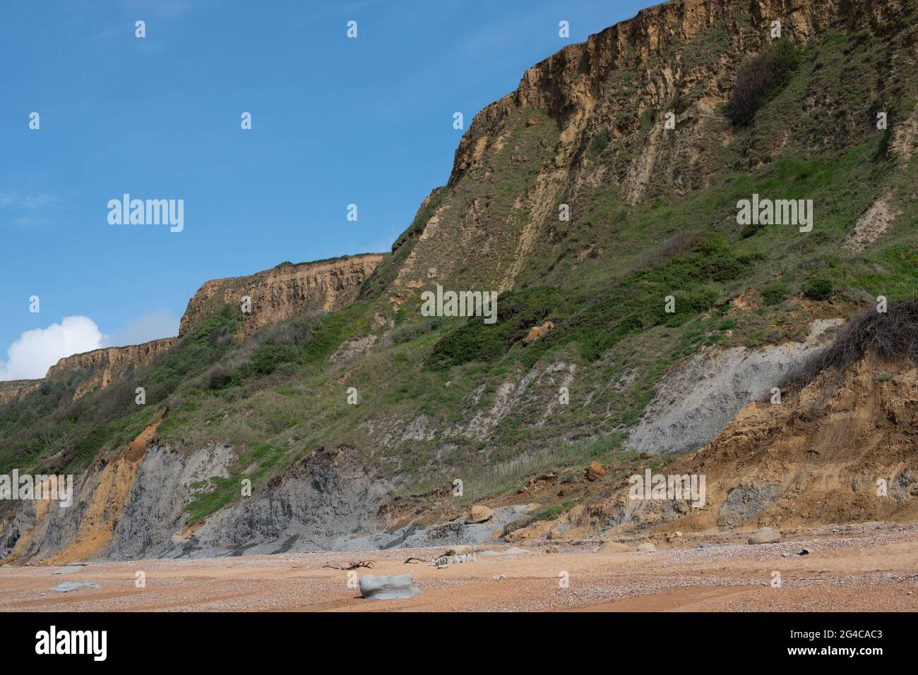 The Jurassic Coast near Eype, Bridport, Dorset Stock Photo - Alamy