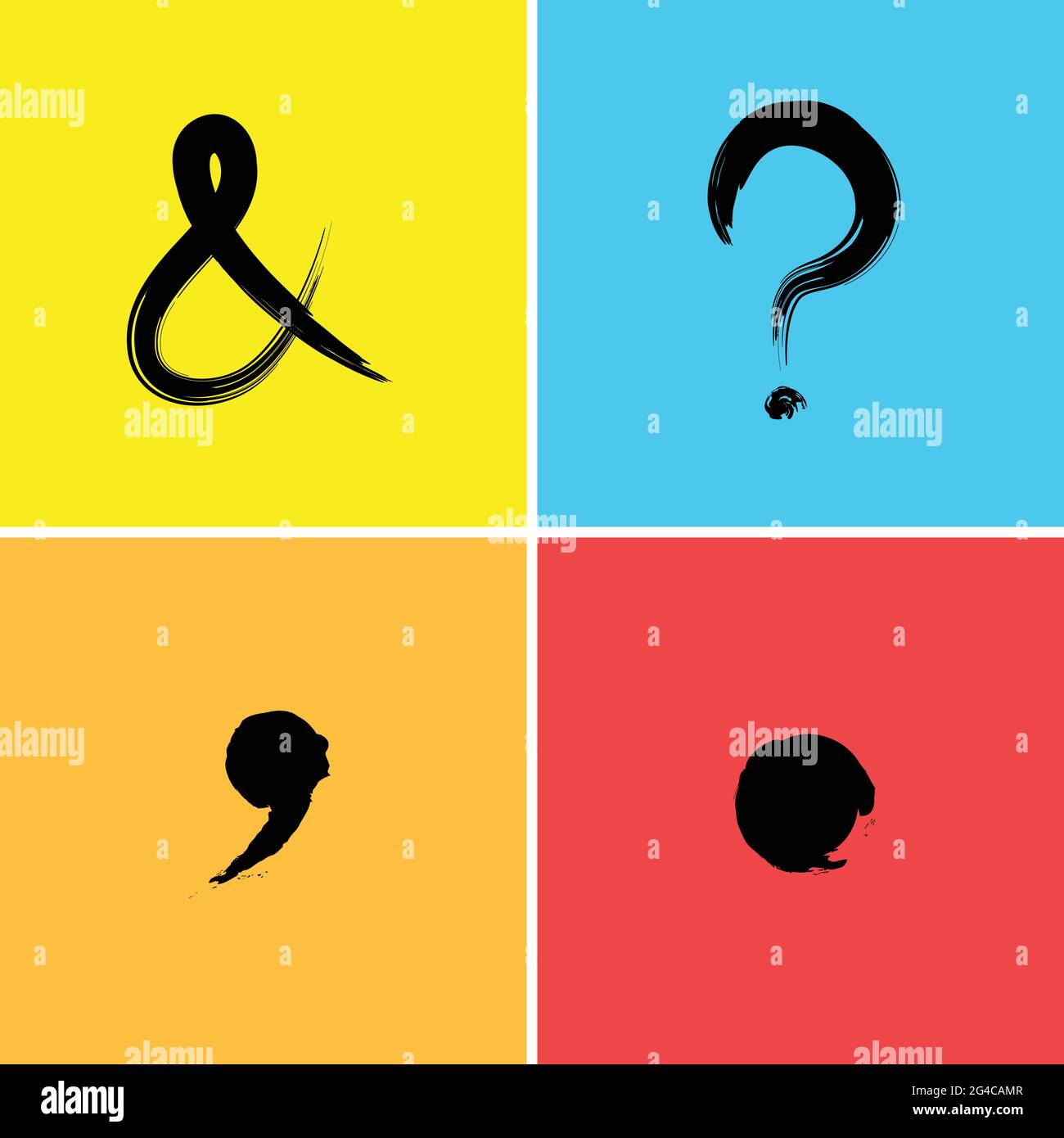 Graffiti question mark Stock Vector Images - Alamy