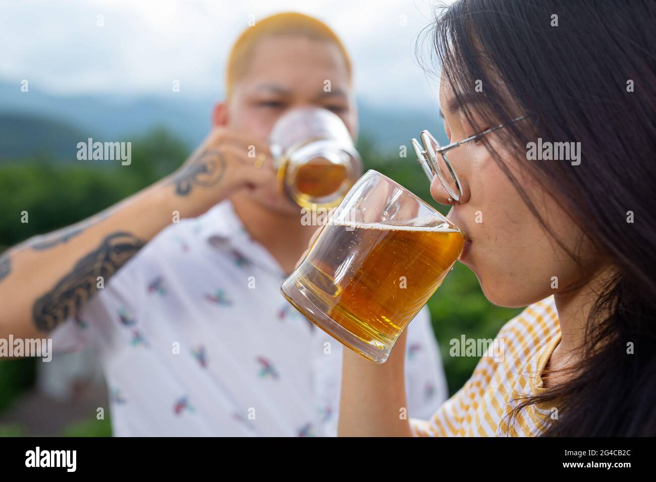 Beer party hi-res stock photography and images - Alamy