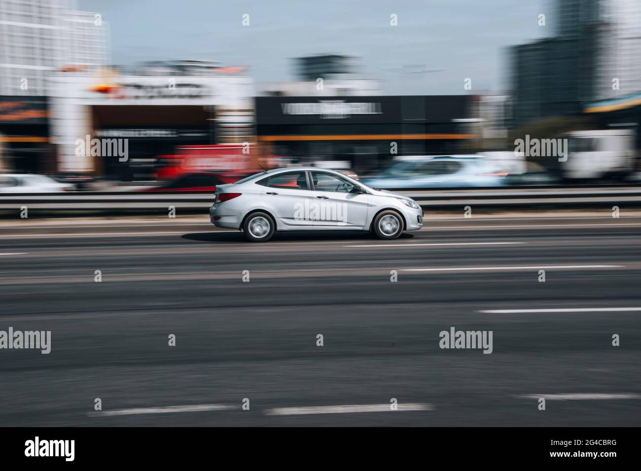 Hyundai solaris hi-res stock photography and images - Alamy