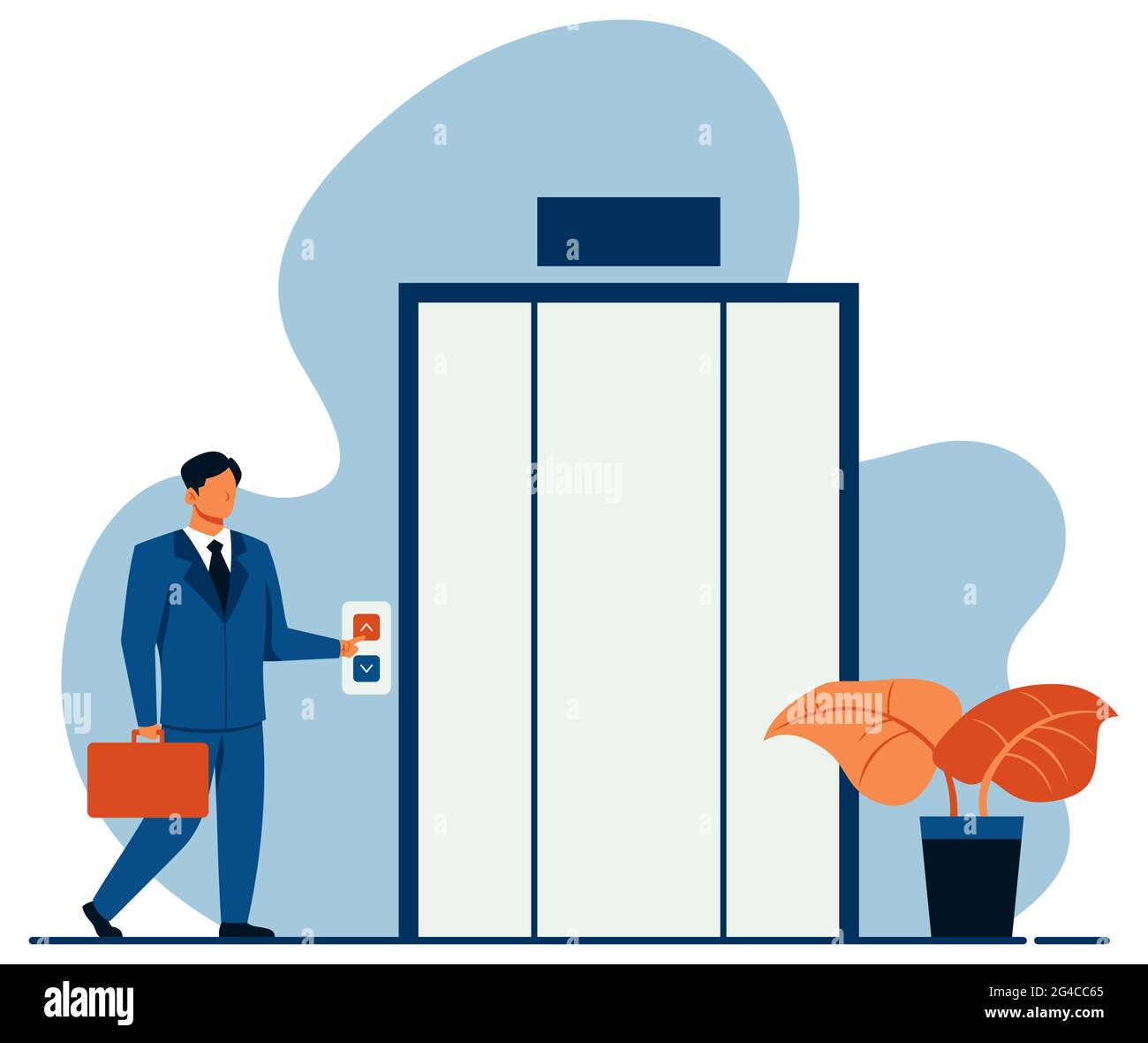 Man going to work Stock Vector Images - Alamy