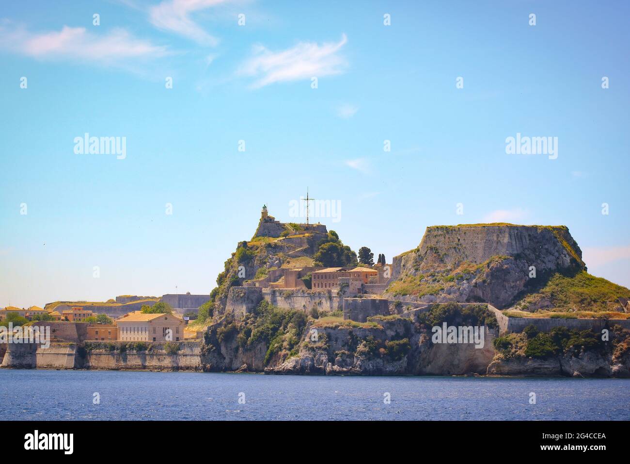 Old town Corfu, Greece Stock Photo - Alamy