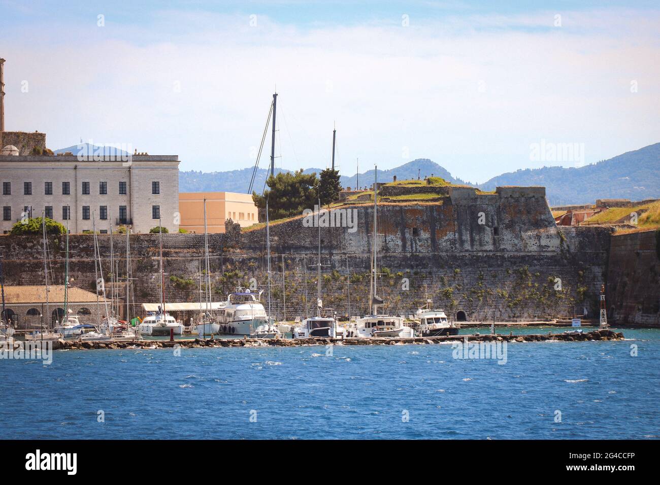 Old town Corfu, Greece Stock Photo - Alamy